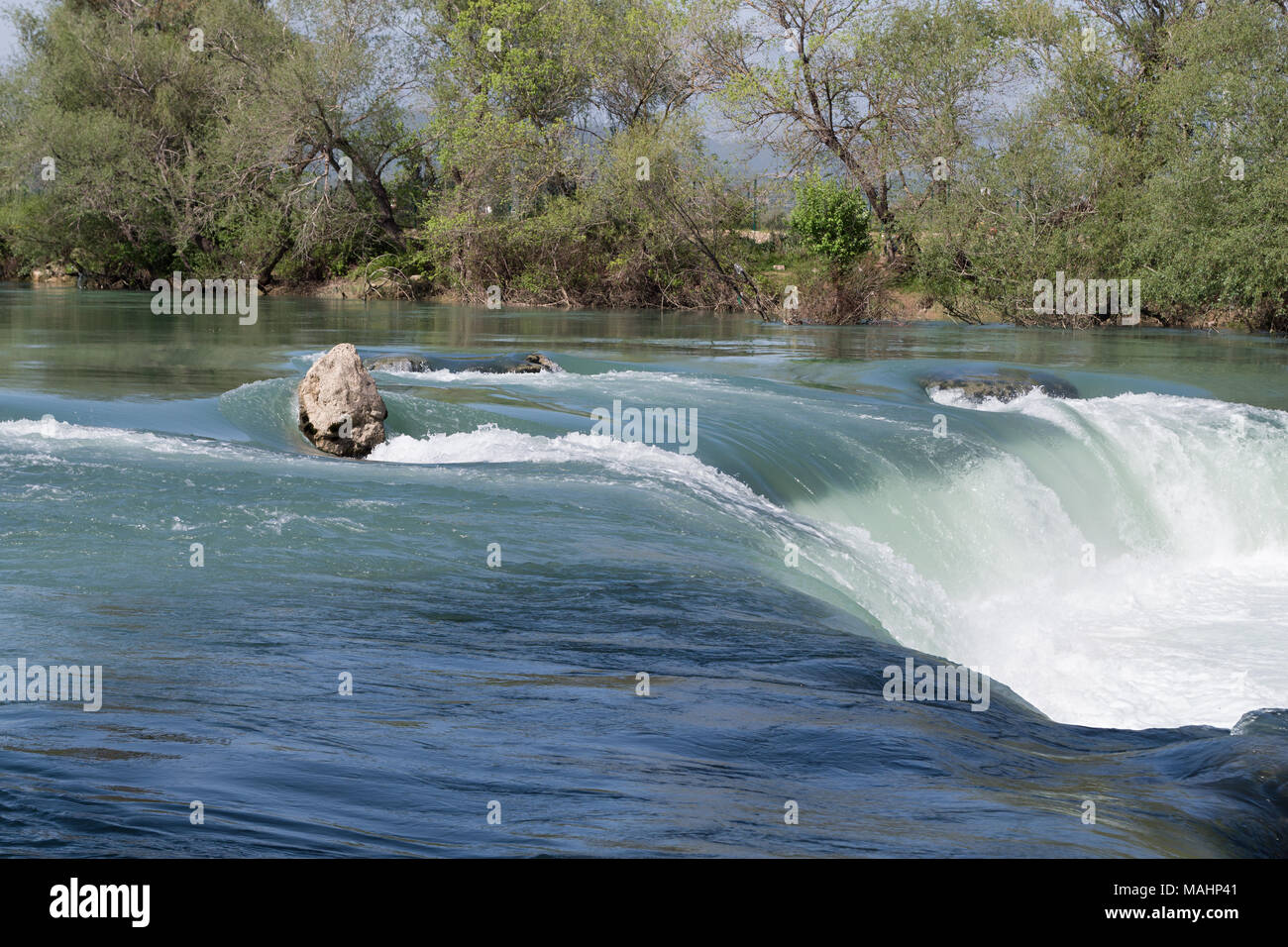 Amazing view of Manavgat waterfall in Antalya, Turkey Stock Photo - Alamy