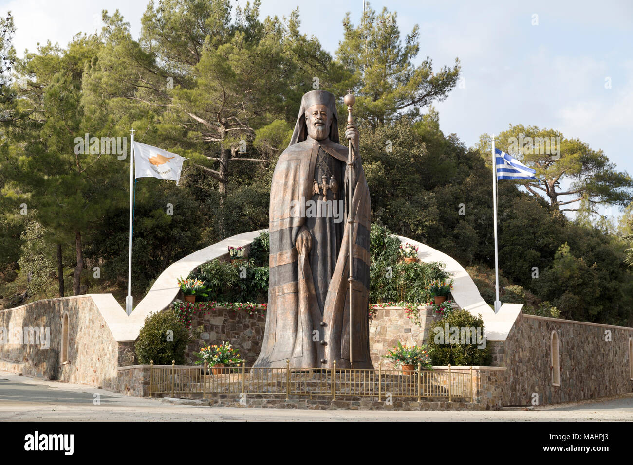 Tomb of makarios cyprus hi-res stock photography and images - Alamy
