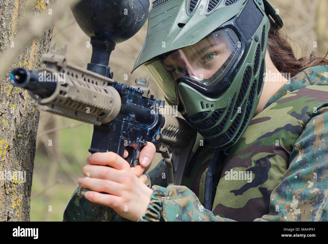 Paintball splash hi-res stock photography and images - Alamy