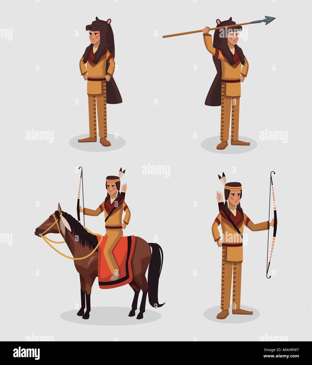Ancient warrior arrows Stock Vector Images - Alamy