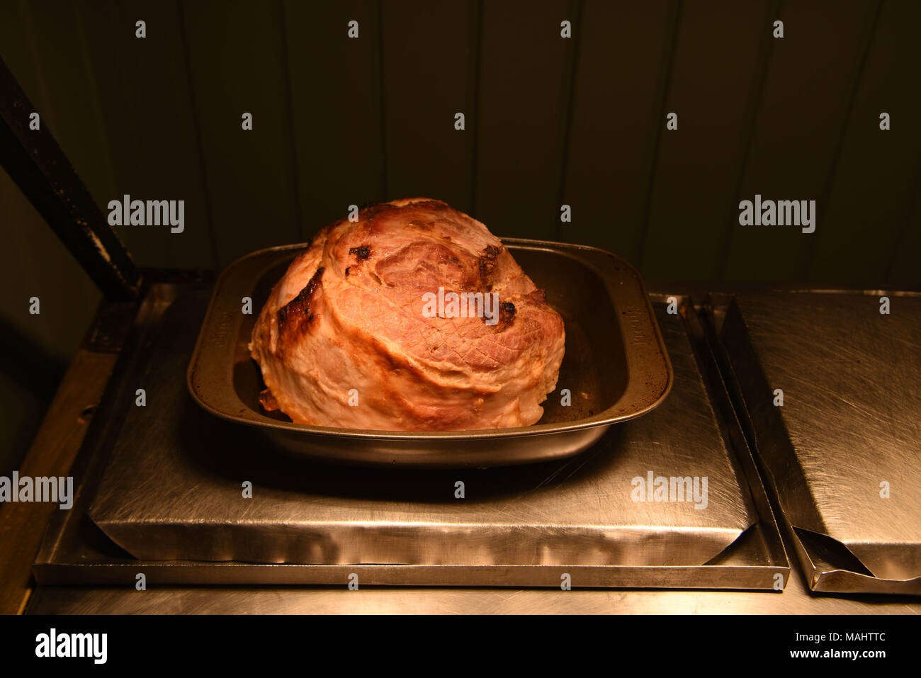 traditional roast pork joint of meat Stock Photo - Alamy