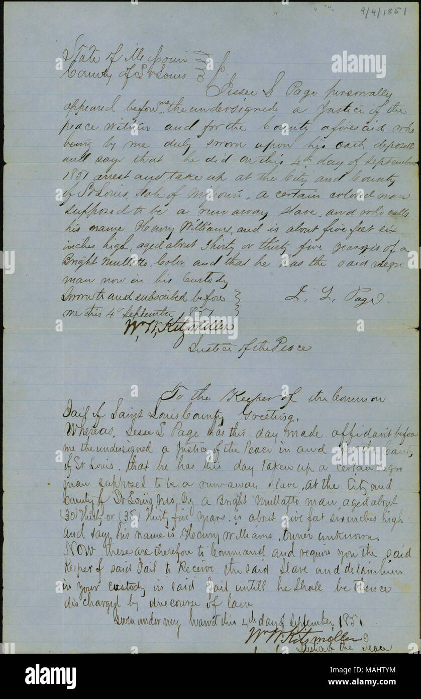 Runaway slave hi-res stock photography and images - Alamy