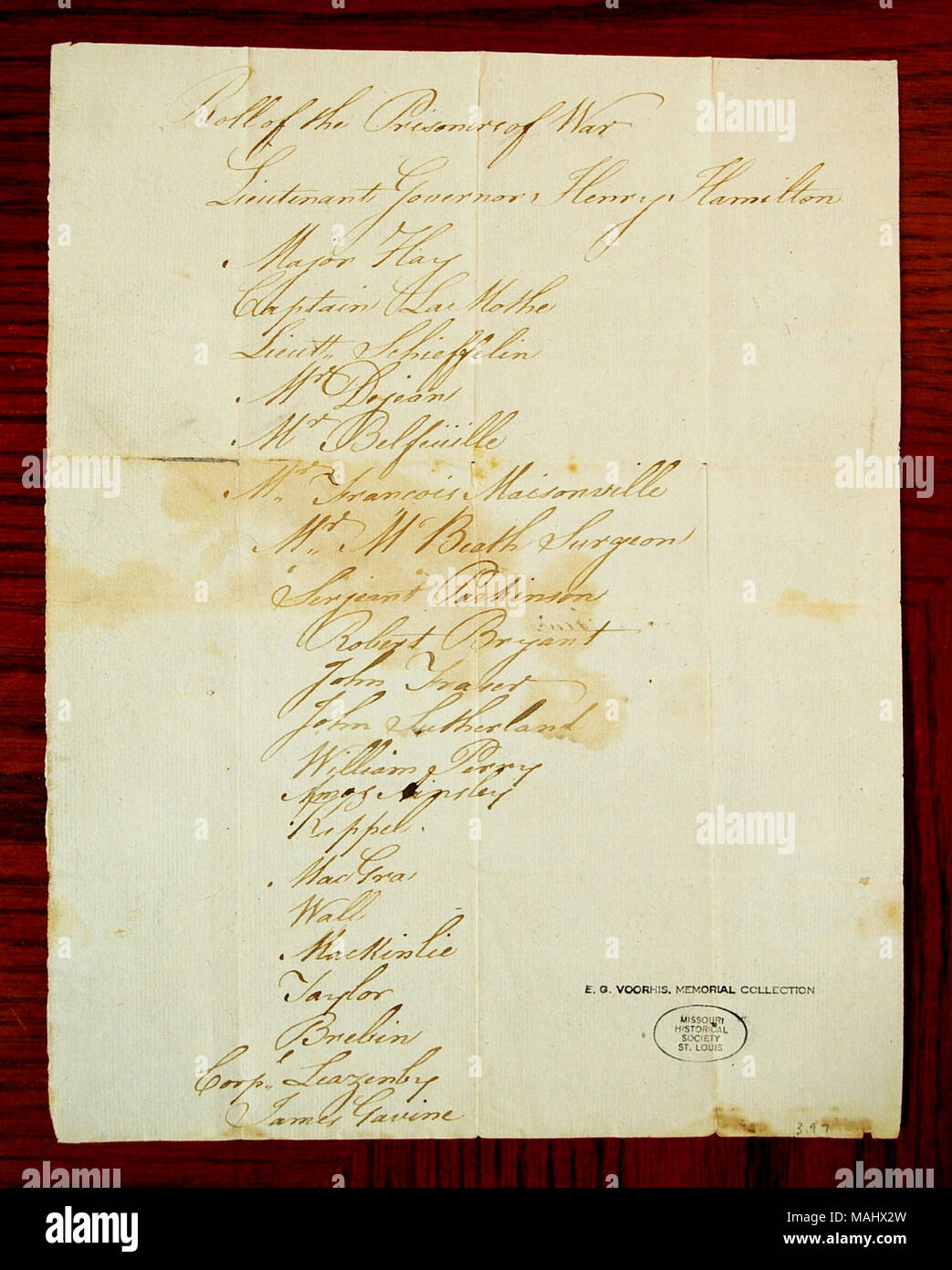 Lt governor hamilton hi-res stock photography and images - Alamy