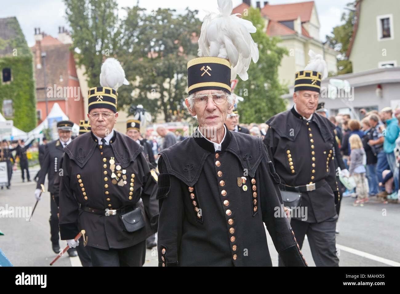 Miner in uniform Stock Photo - Alamy