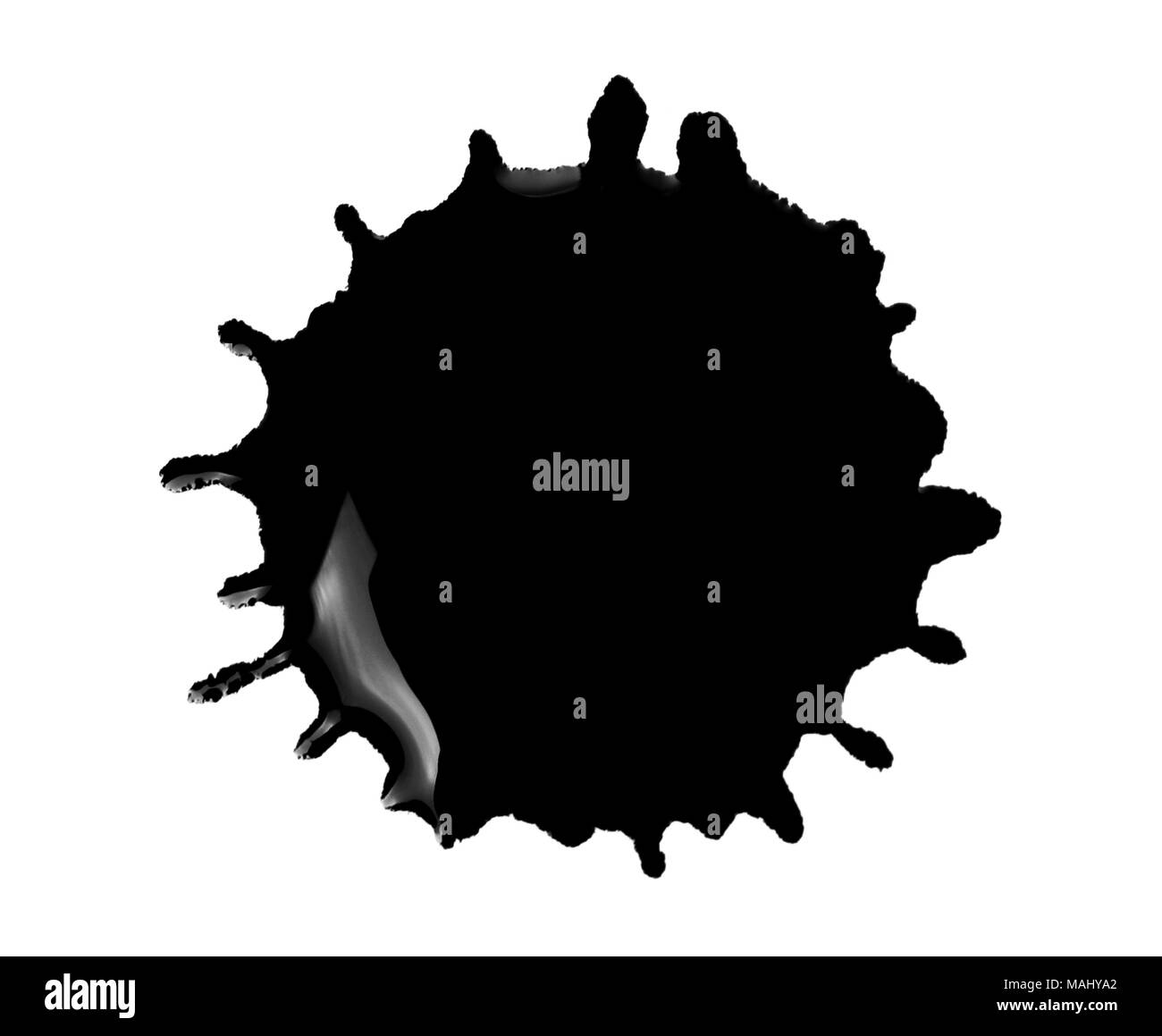 Blur water background ink Cut Out Stock Images & Pictures - Alamy