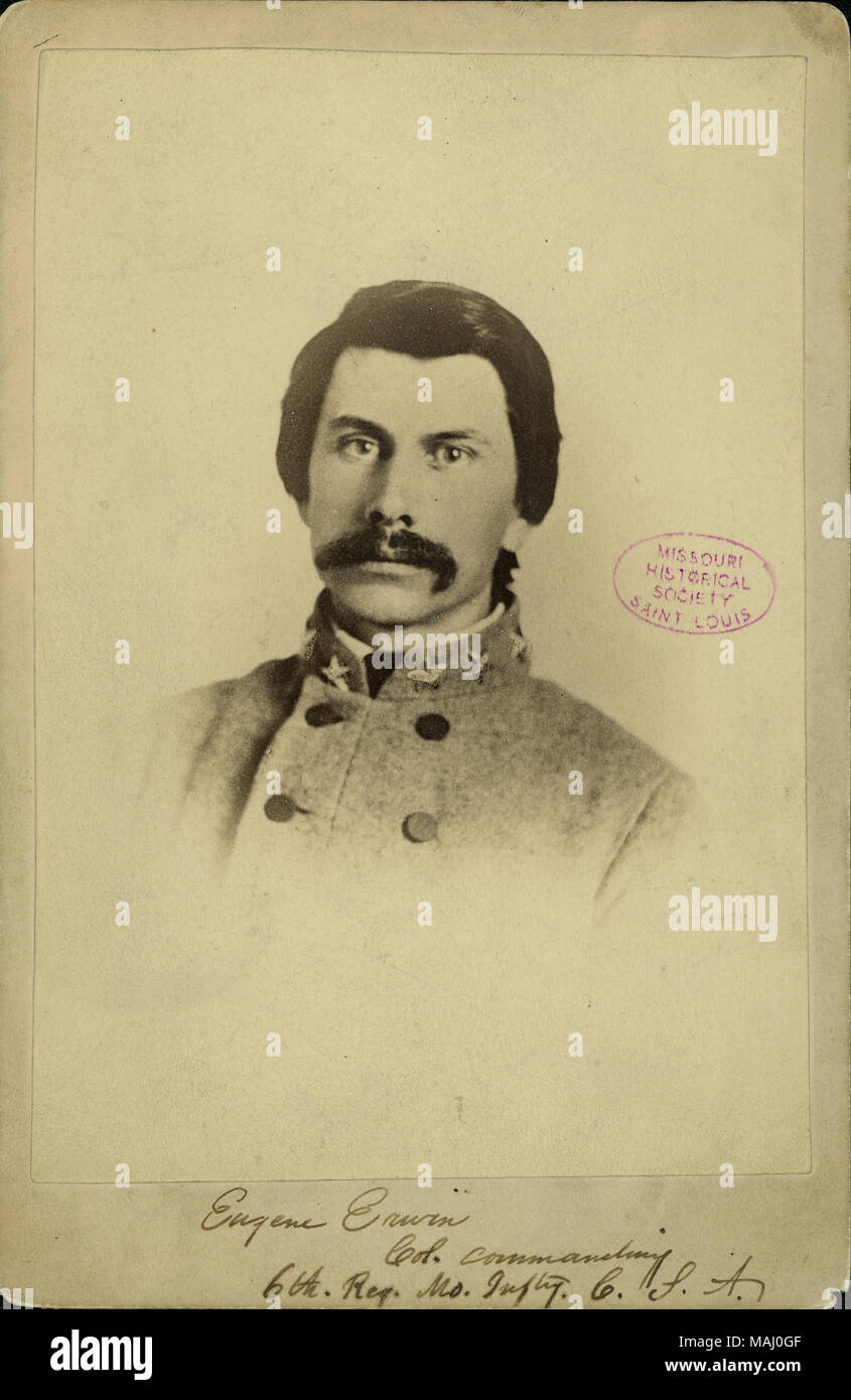 Title: Eugene Erwin. (Colonel, 6th Regiment Missouri Infantry ...