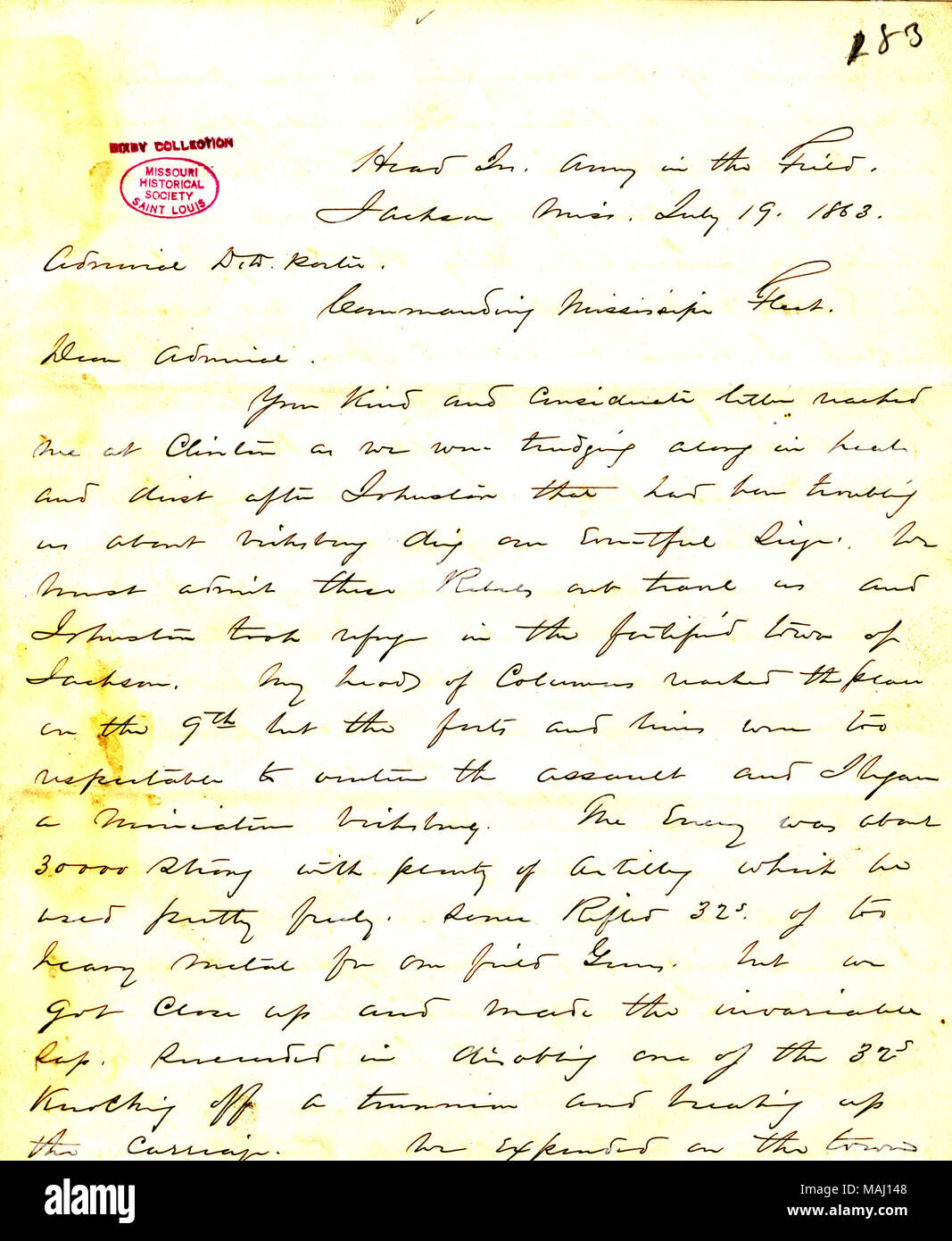 Jackson siege hi-res stock photography and images - Alamy