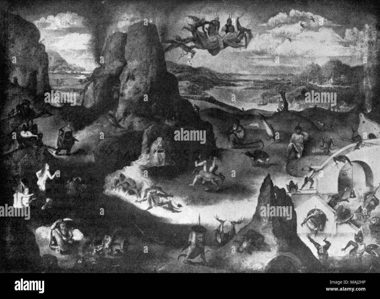 Temptation of saint anthony hi-res stock photography and images - Alamy