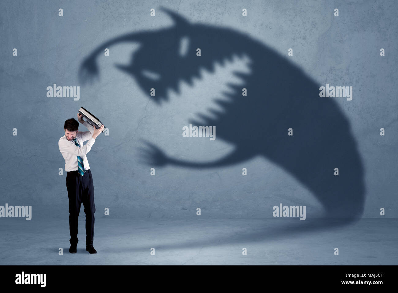 Shadow Monster Drawing