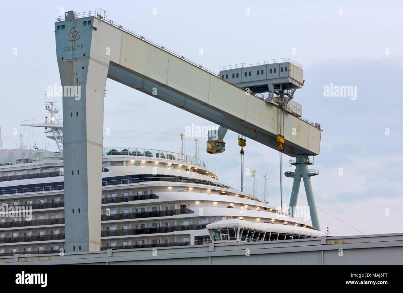 Fincantieri shipyard hi-res stock photography and images - Alamy