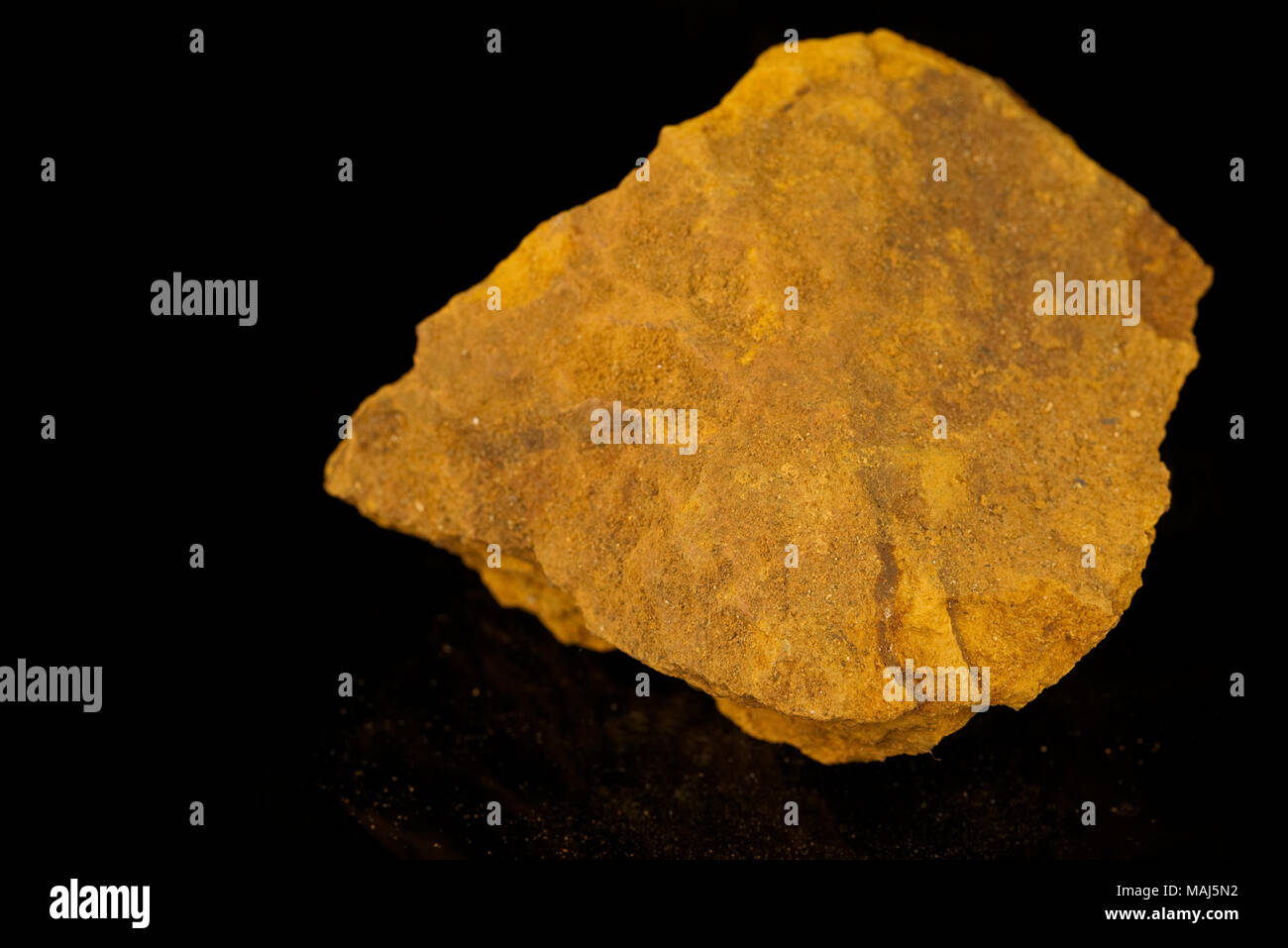 Limonite, iron ore mineral, iron oxide-hydroxide, amorphous, mineraloid ...