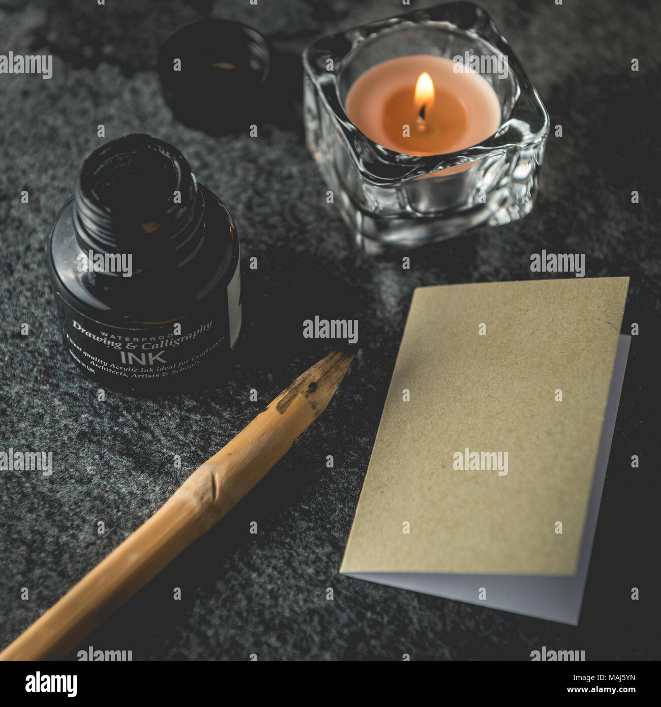 Quill & Pen Stock Photo - Alamy