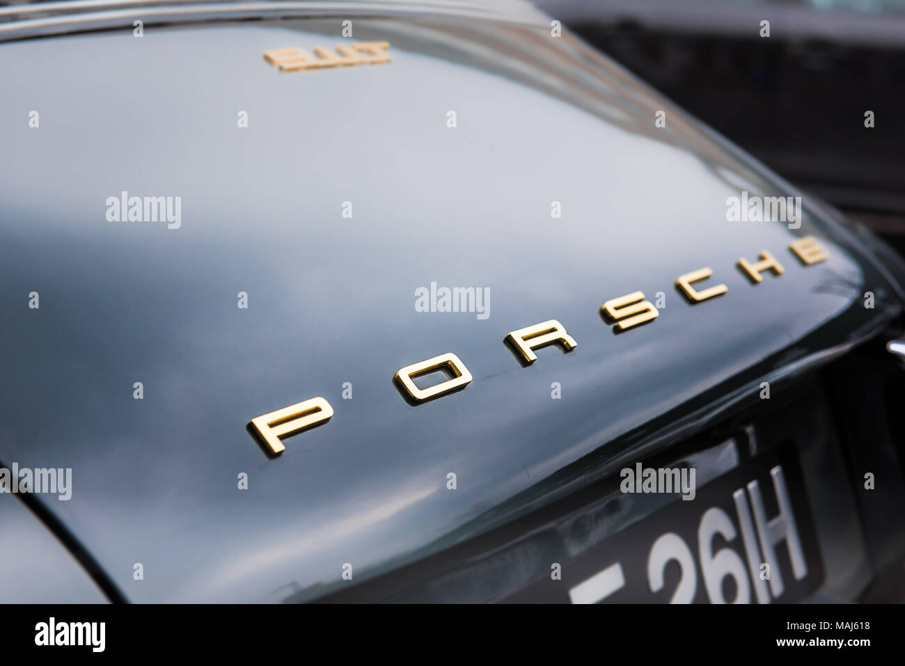 London Car Meet Stock Photo - Alamy