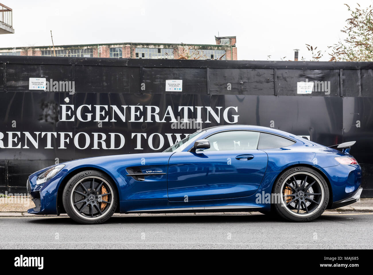 London Car Meet Stock Photo - Alamy