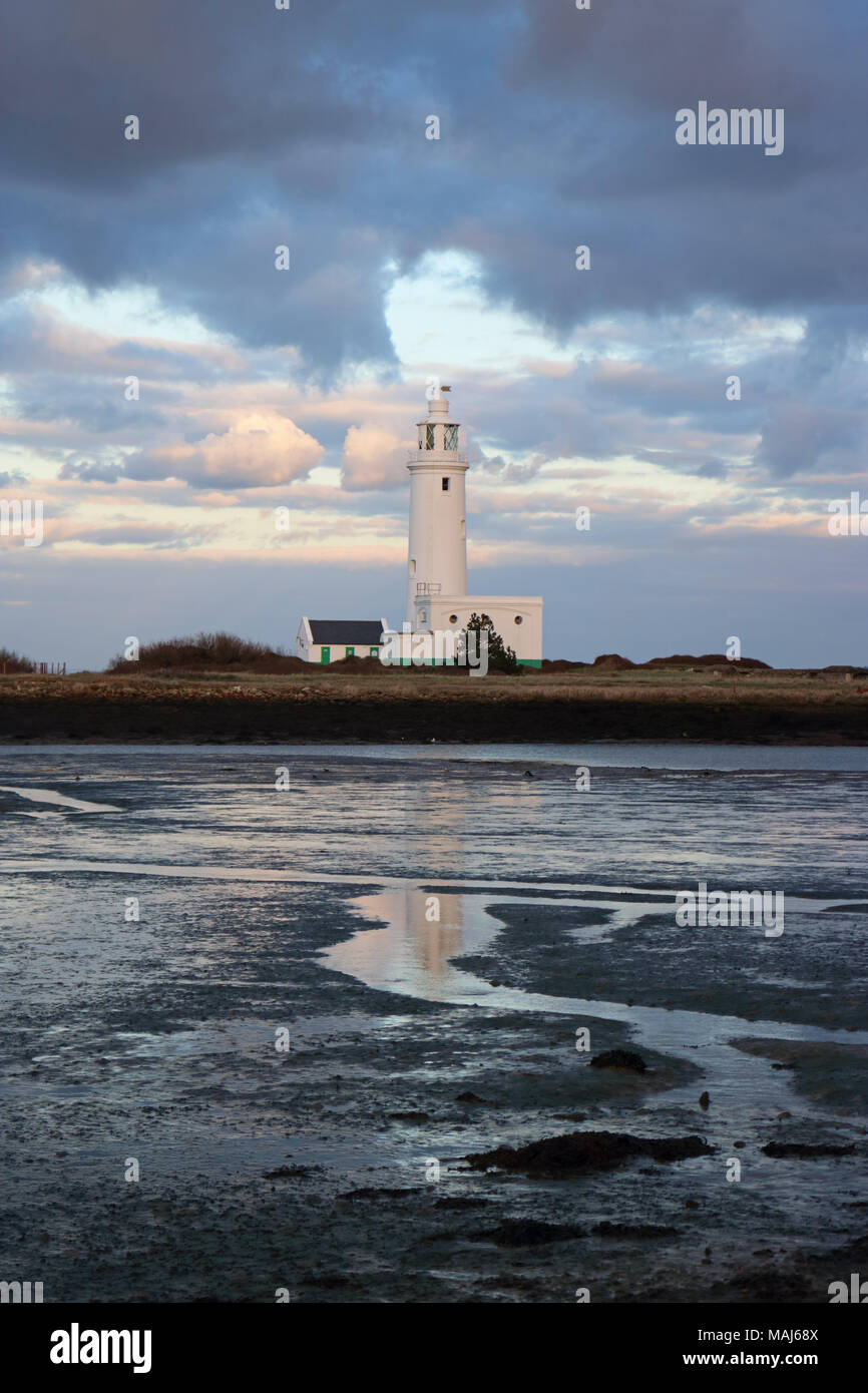 Hurst Castle Lighthouse Hampshire England UK Stock Photo - Alamy