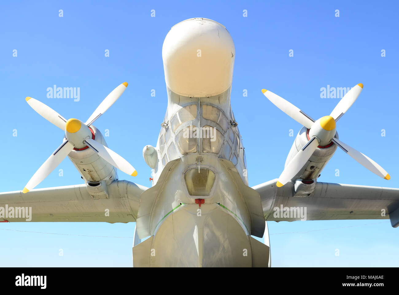 Airplane air screws hi-res stock photography and images - Alamy