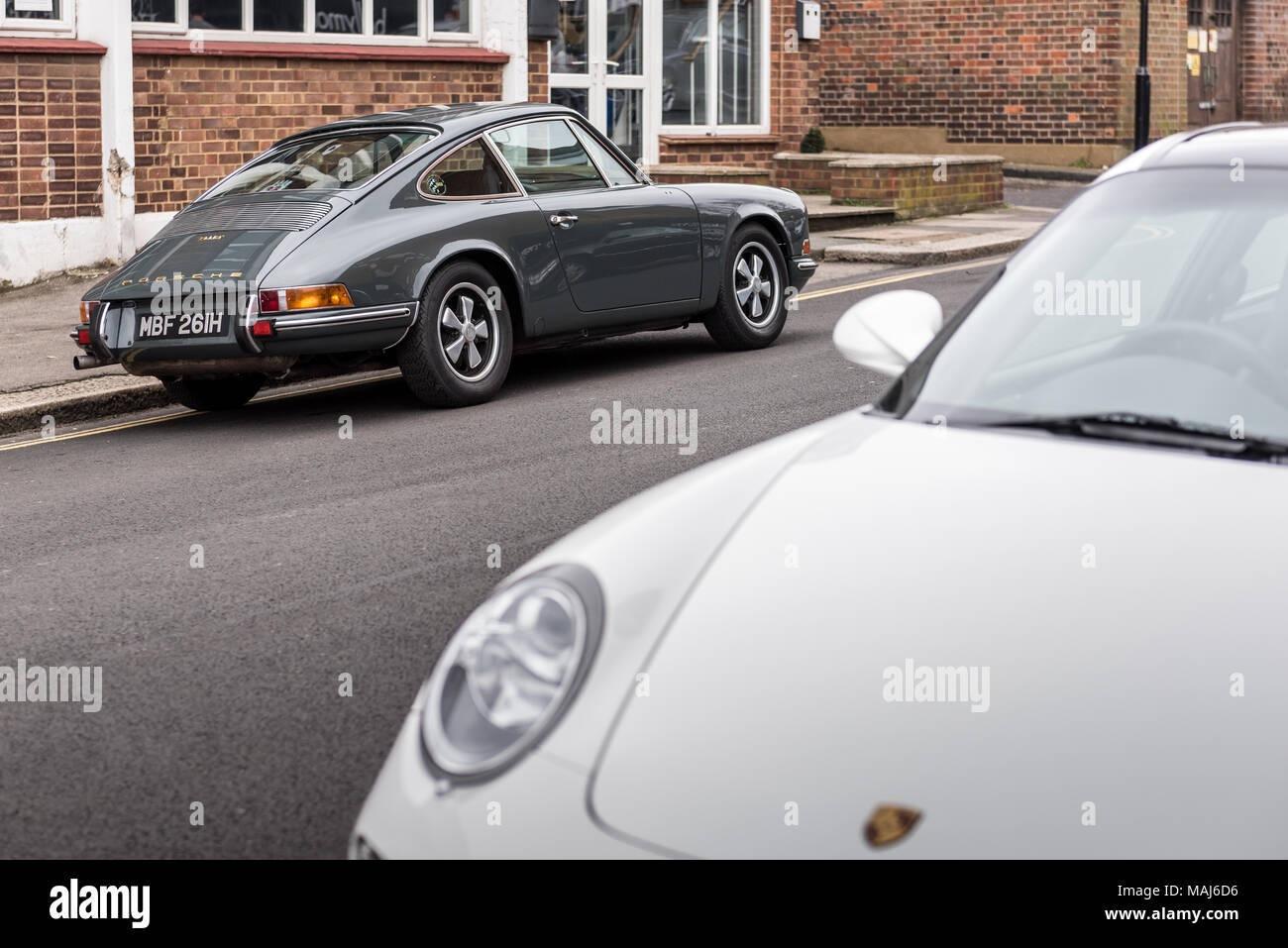 London Car Meet Stock Photo - Alamy