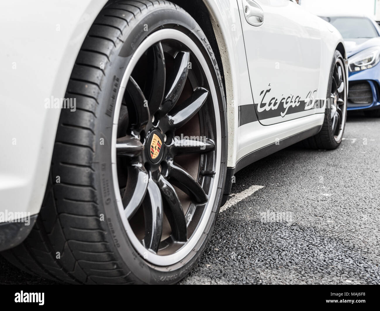 London Car Meet Stock Photo - Alamy