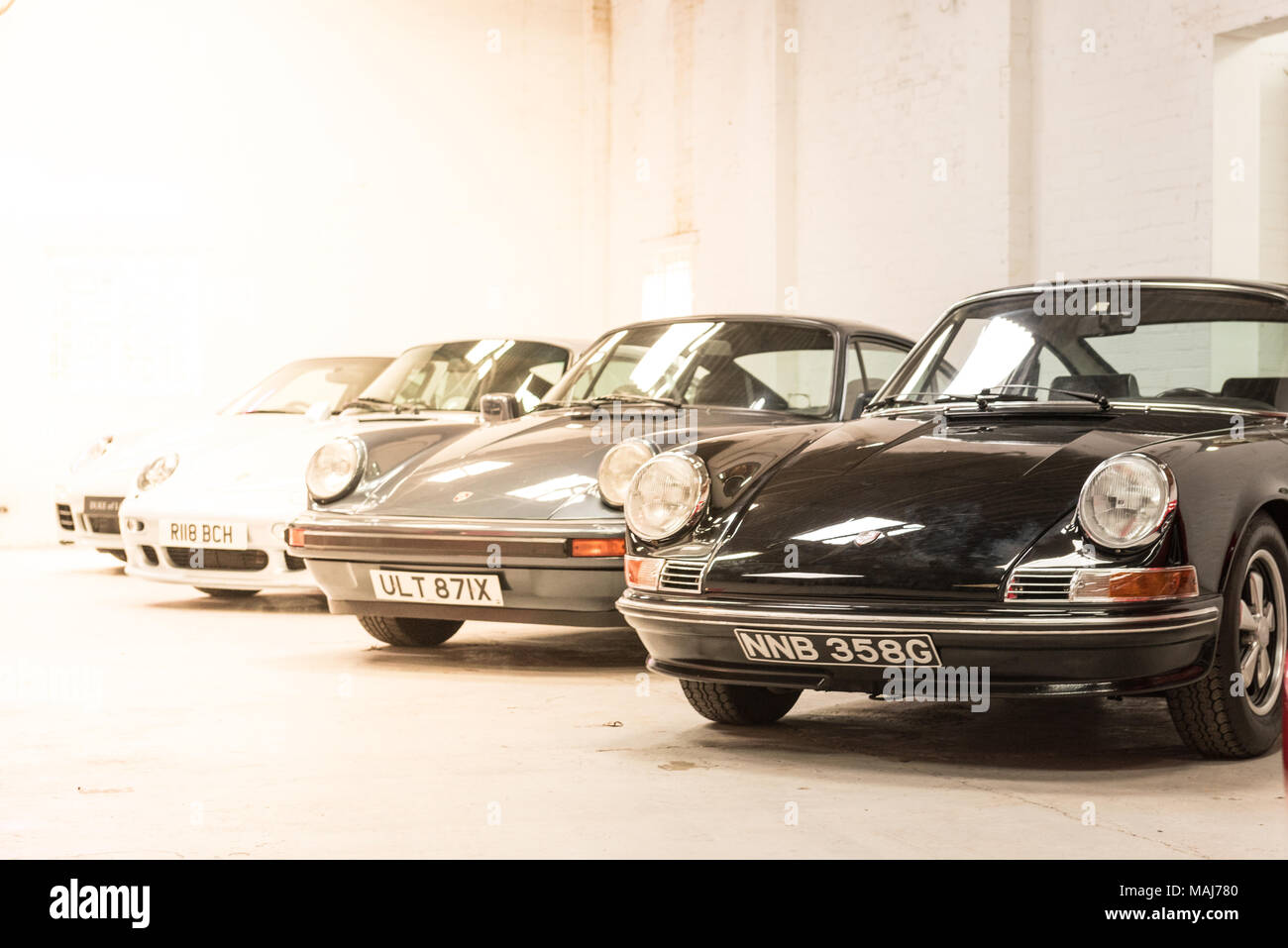 London Car Meet Stock Photo - Alamy