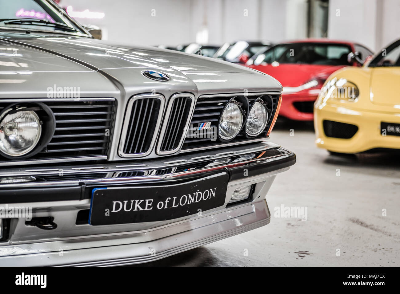 London Car Meet Stock Photo - Alamy