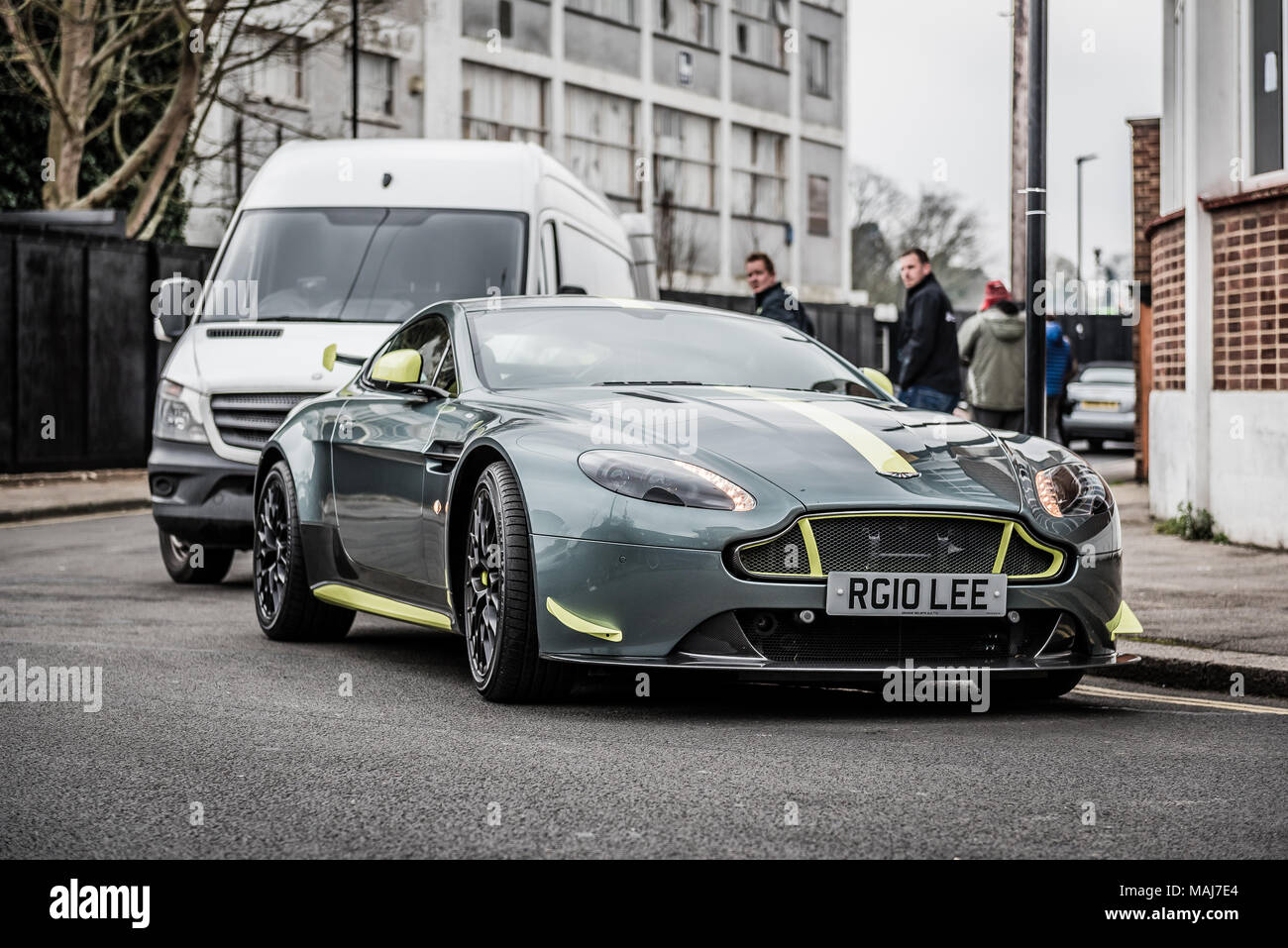 London Car Meet Stock Photo - Alamy