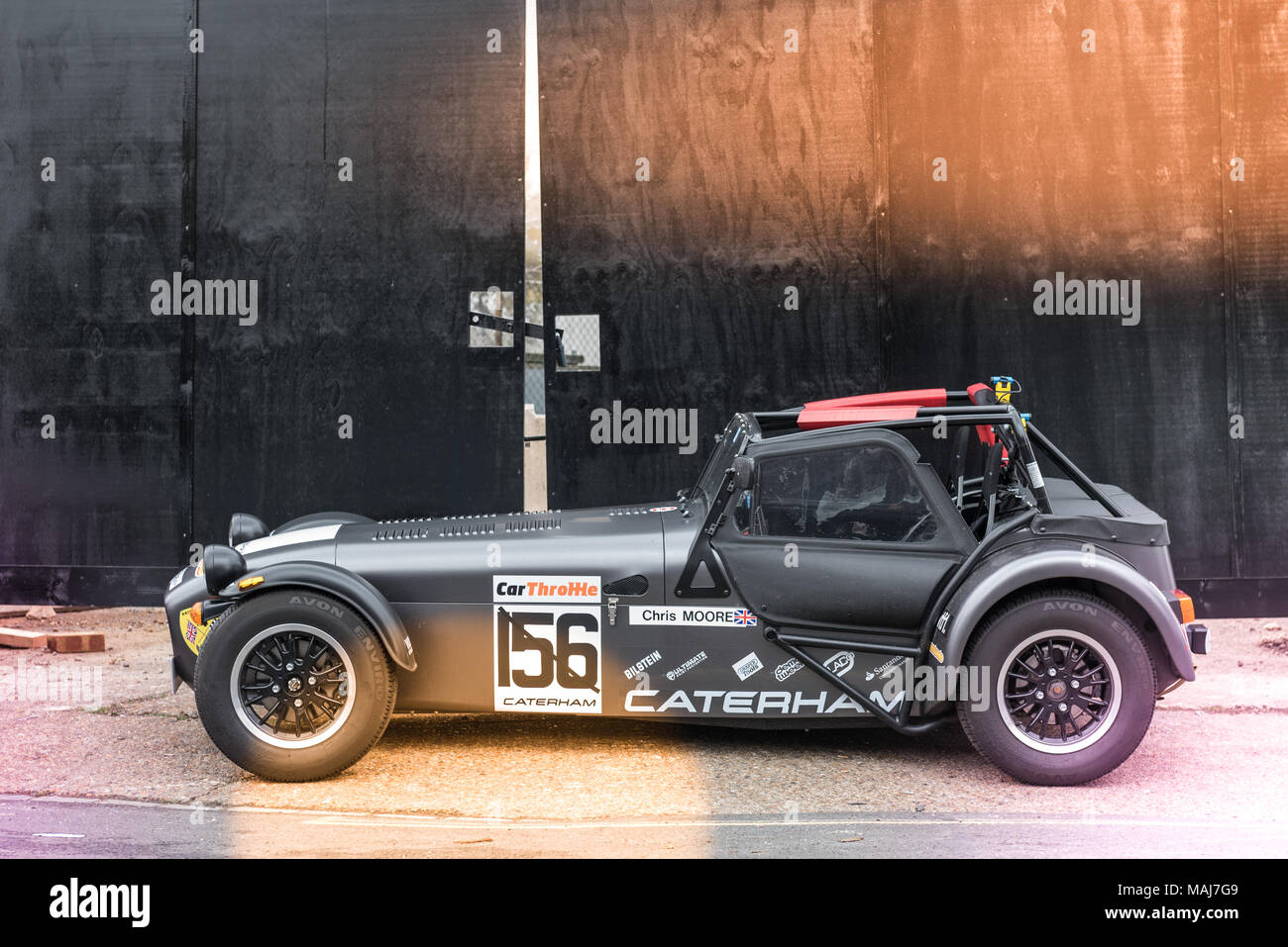 London Car Meet Stock Photo - Alamy