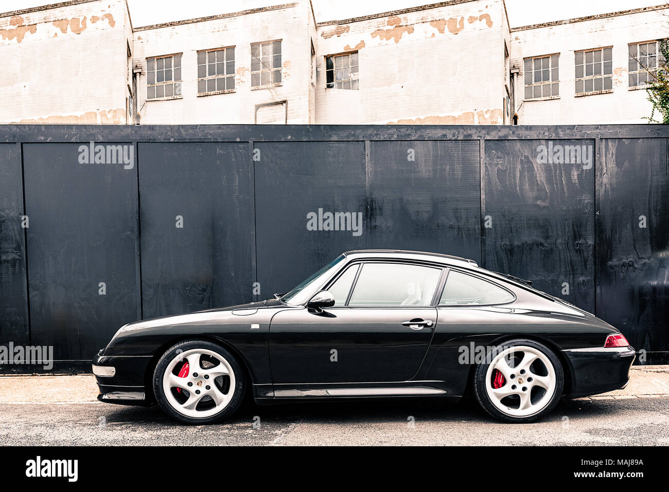 London Car Meet Stock Photo - Alamy