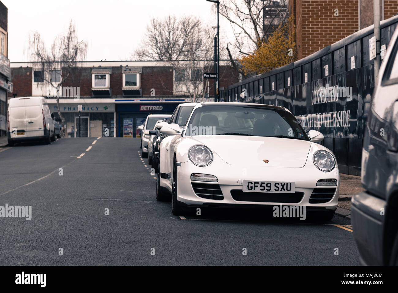 London Car Meet Stock Photo - Alamy