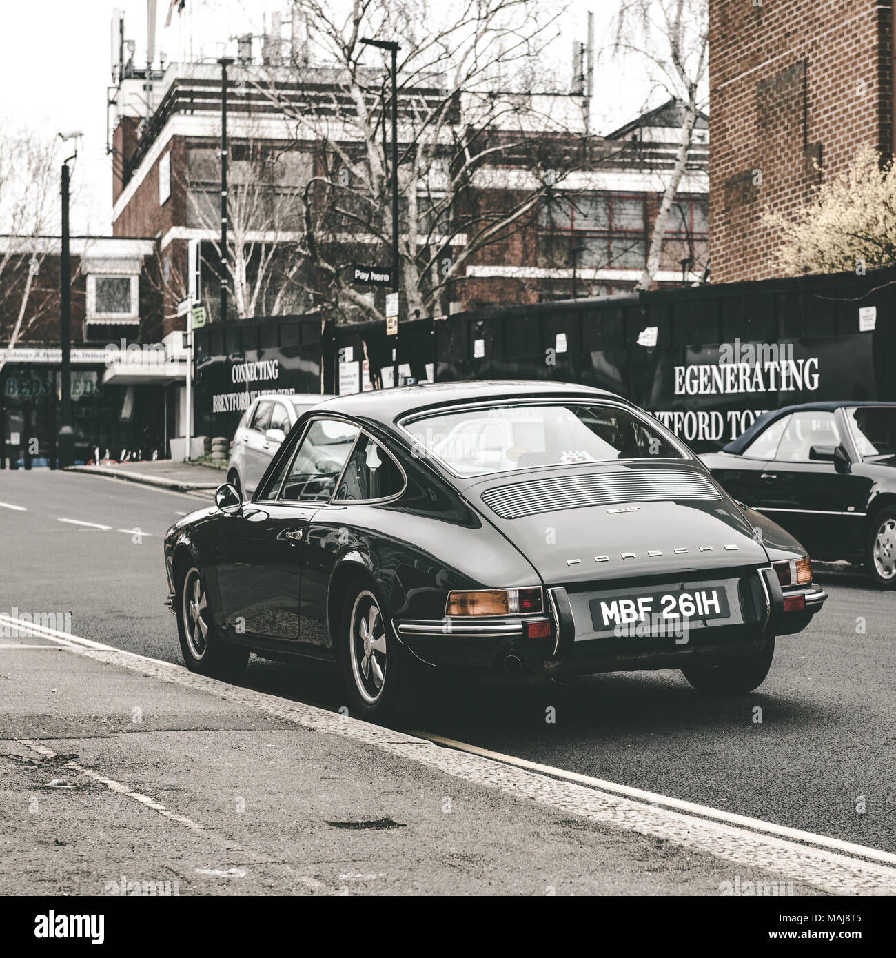 London Car Meet Stock Photo - Alamy