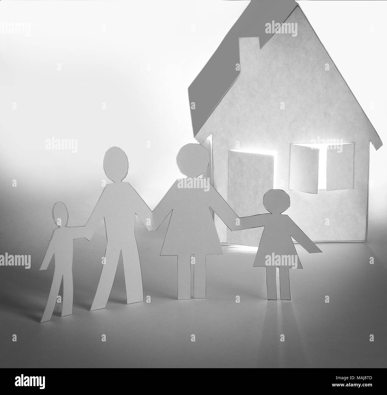 House made of money Black and White Stock Photos & Images - Alamy