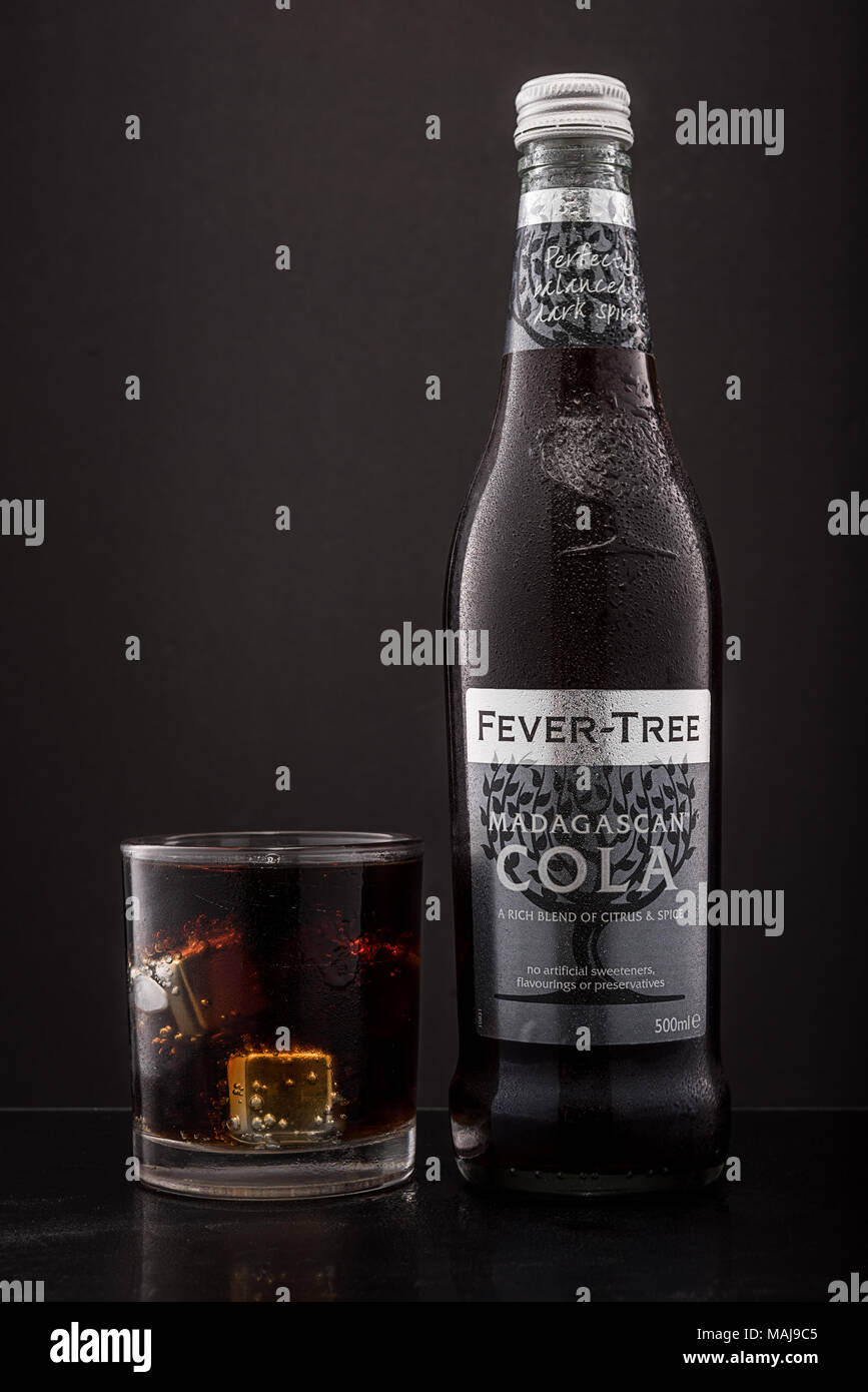Fever Tree Cola Stock Photo - Alamy