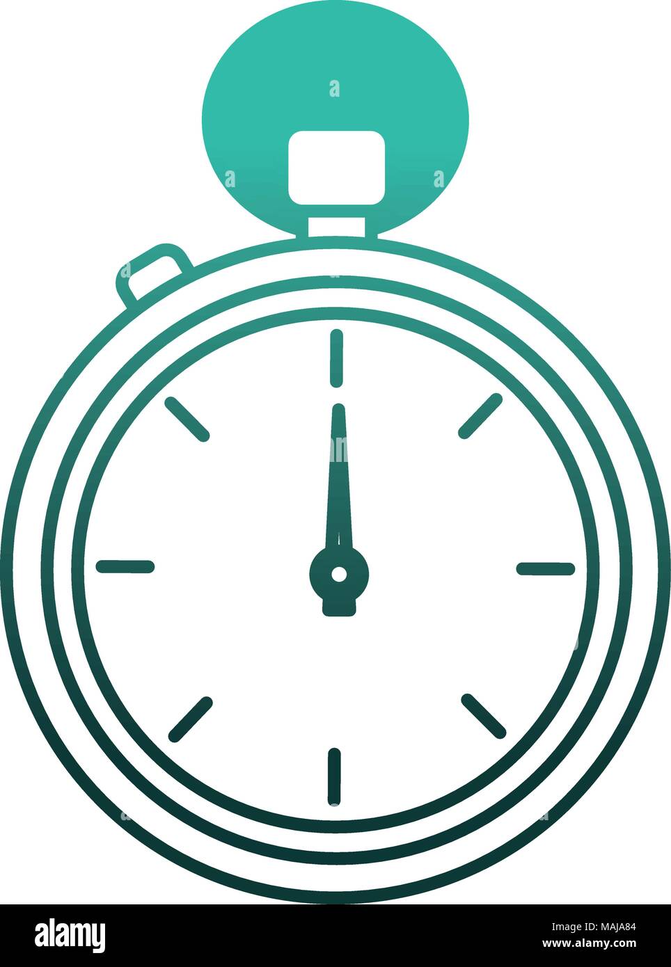 Track and field stopwatch Stock Vector Images - Alamy