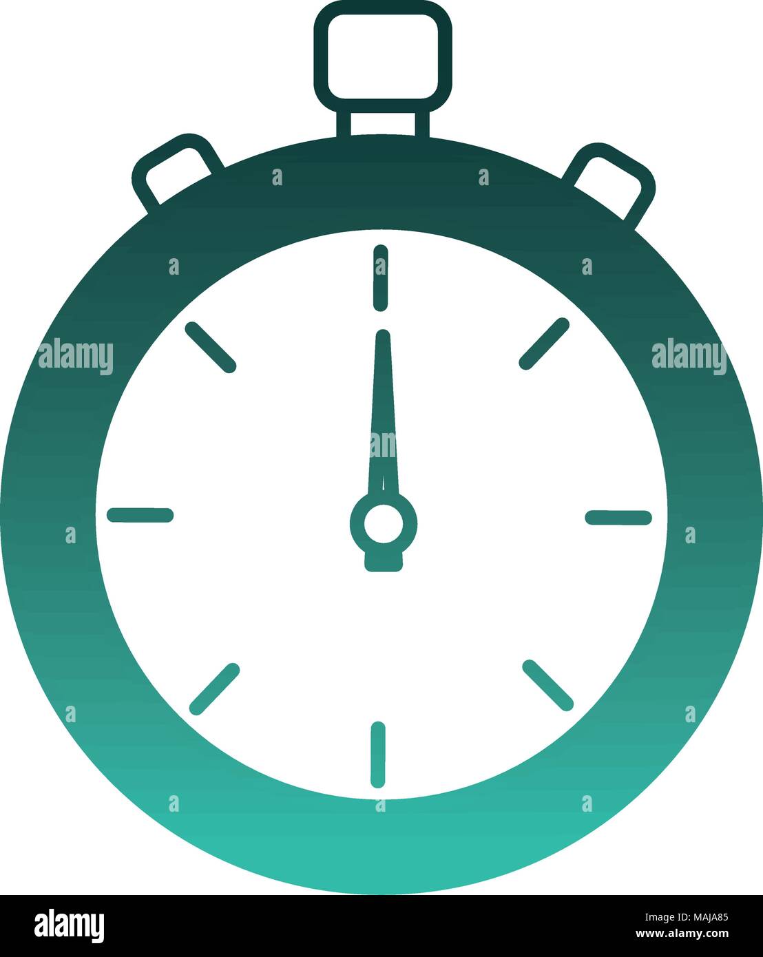 Track and field stopwatch Stock Vector Images - Alamy