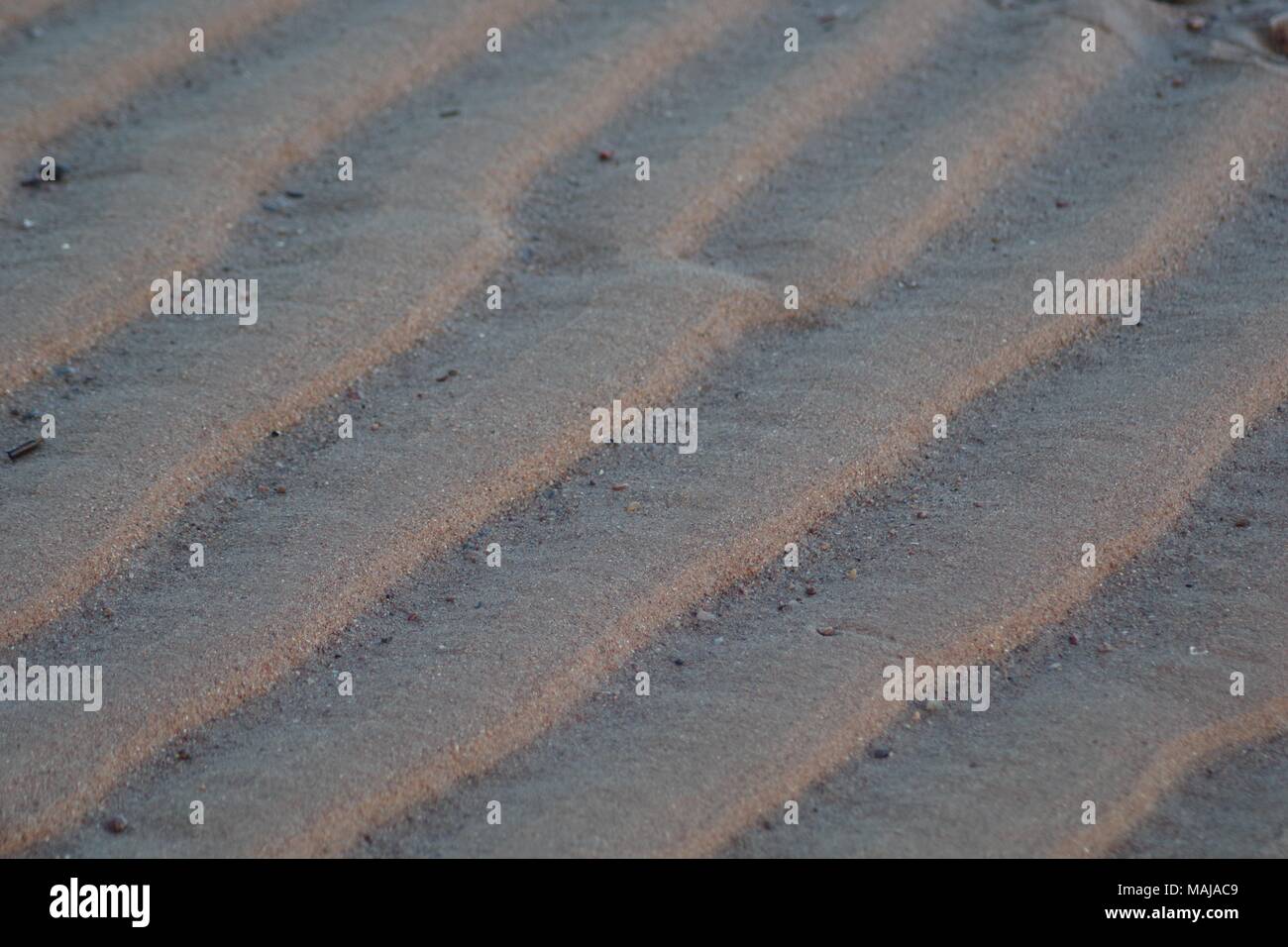 Abstract Background of Symmetrical Beach Sand Ripples, Sedimentary ...