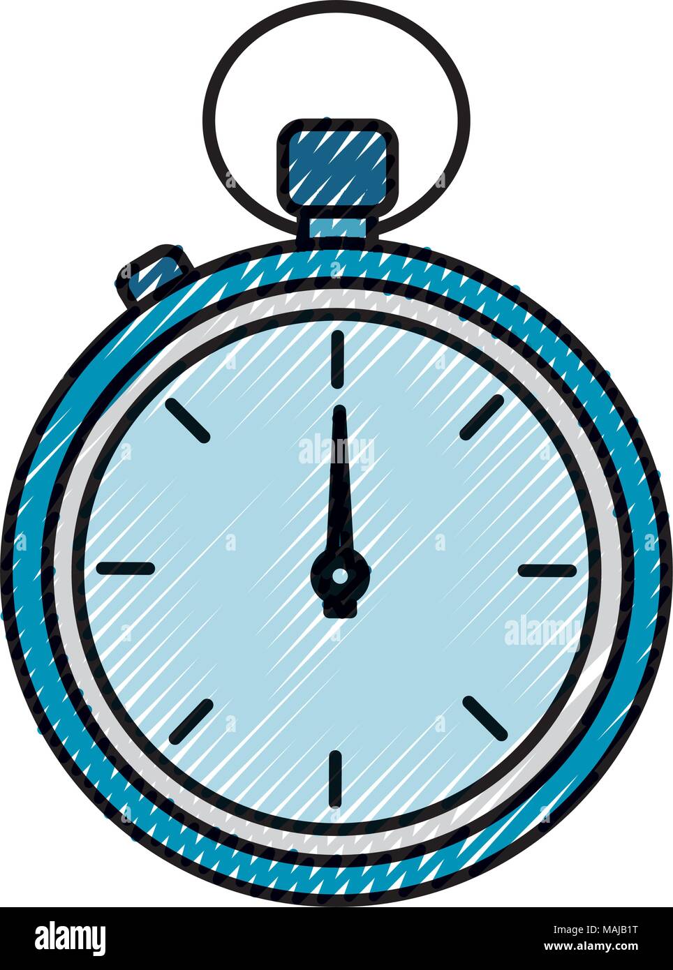 Track and field stopwatch Stock Vector Images - Alamy