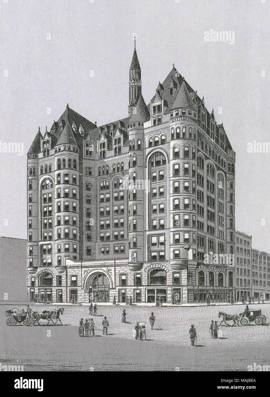 1890s chicago hi-res stock photography and images - Alamy