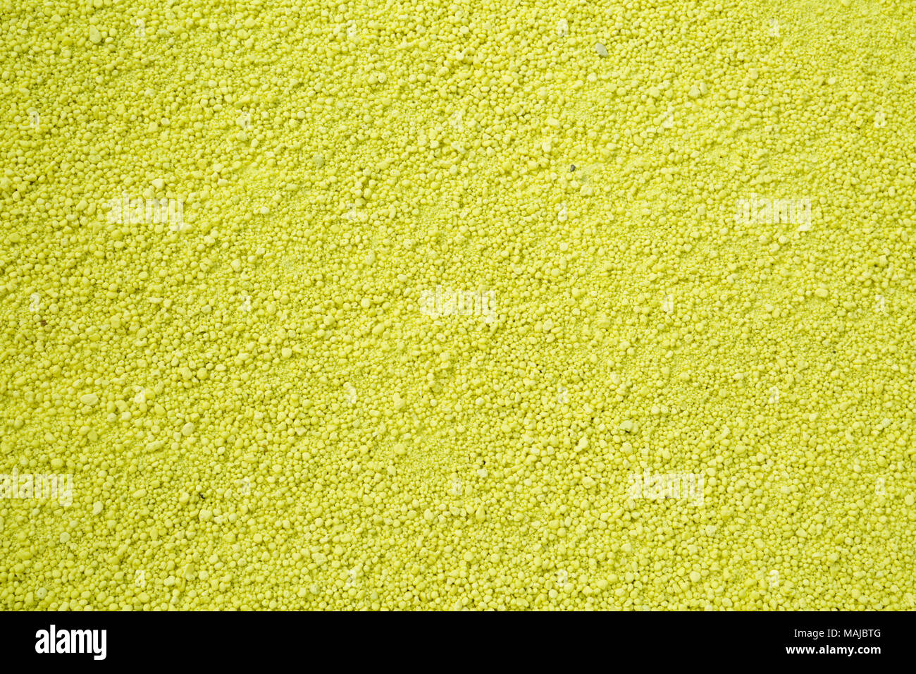 Sulfur Storage Area, Background of Sulphur Texture Stock Photo - Alamy
