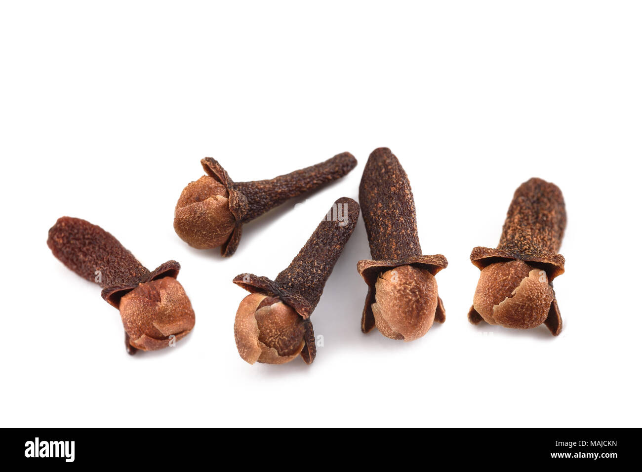 Cloves isolated on white background Stock Photo - Alamy