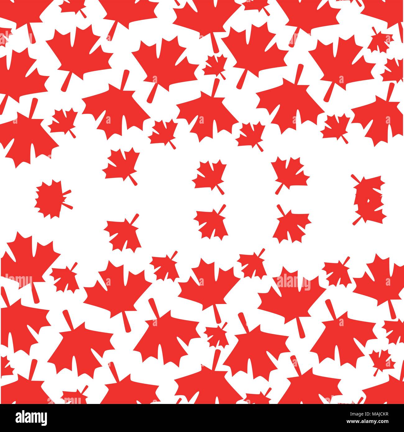 maple leaves pattern background vector illustration design Stock Vector ...