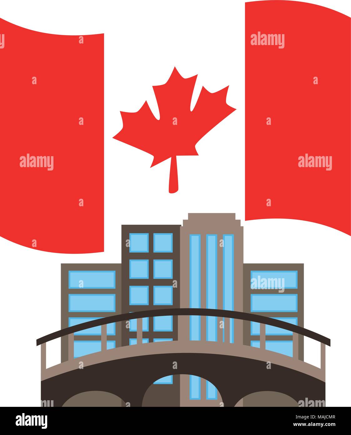 Bridge British Columbia Stock Vector Images - Alamy