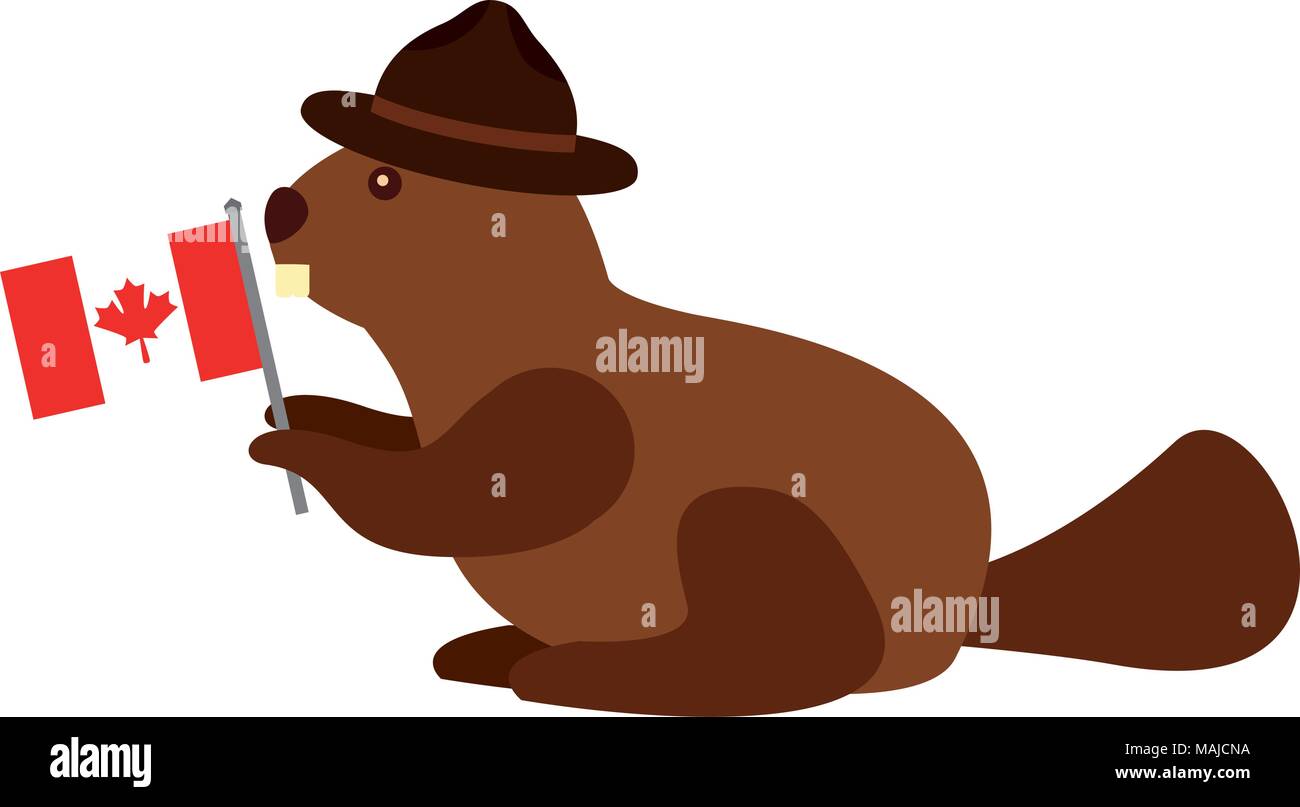 Beaver fur hat Stock Vector Images - Alamy