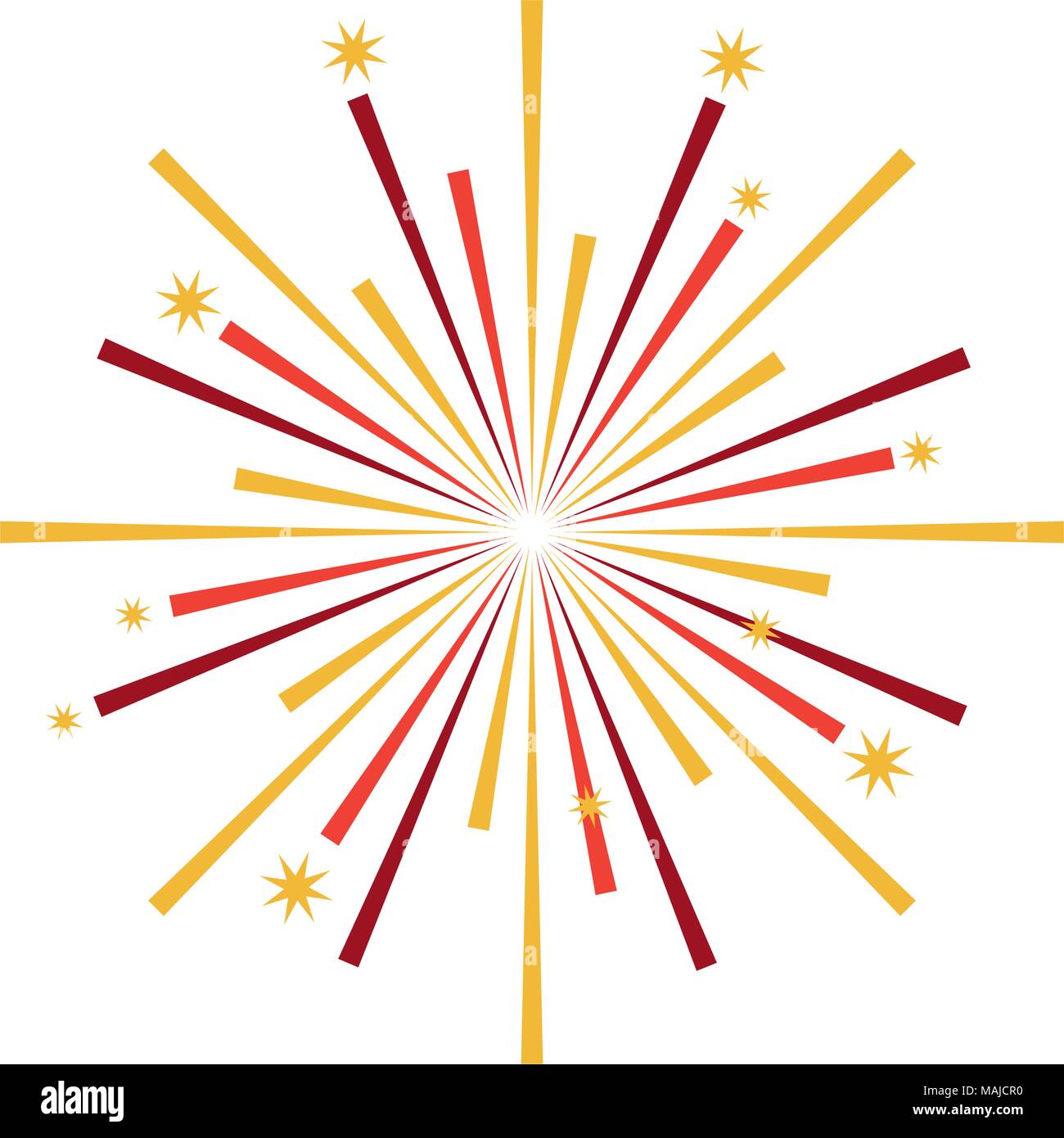 fireworks starburst pattern background vector illustration design Stock ...