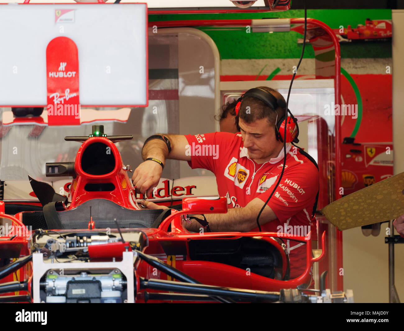 Ferrari mechanic hi-res stock photography and images - Alamy