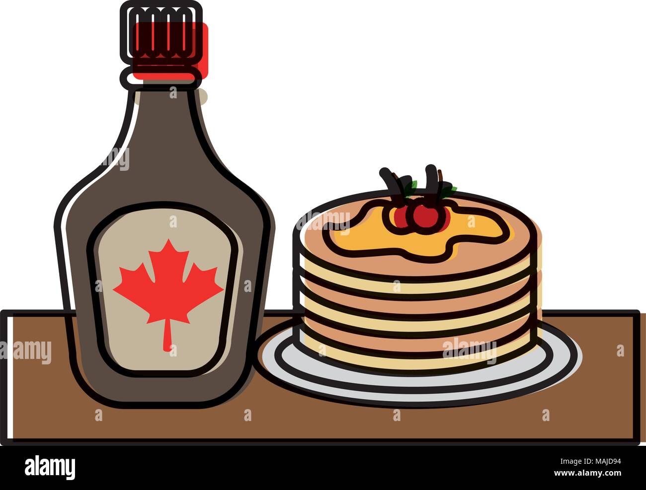 Maple Syrup Bottle Design