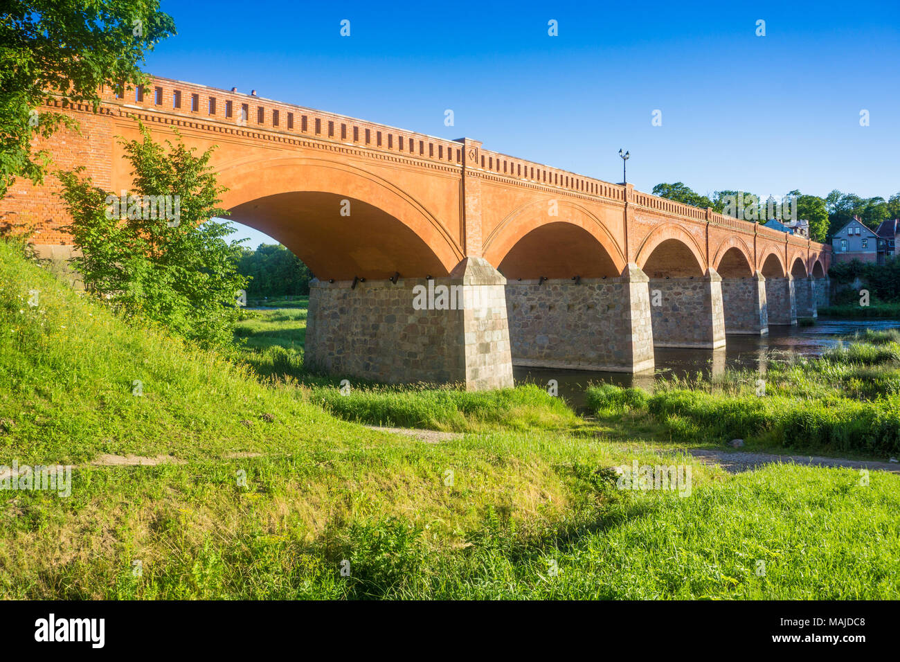 City kuldiga bridge river hi-res stock photography and images - Alamy