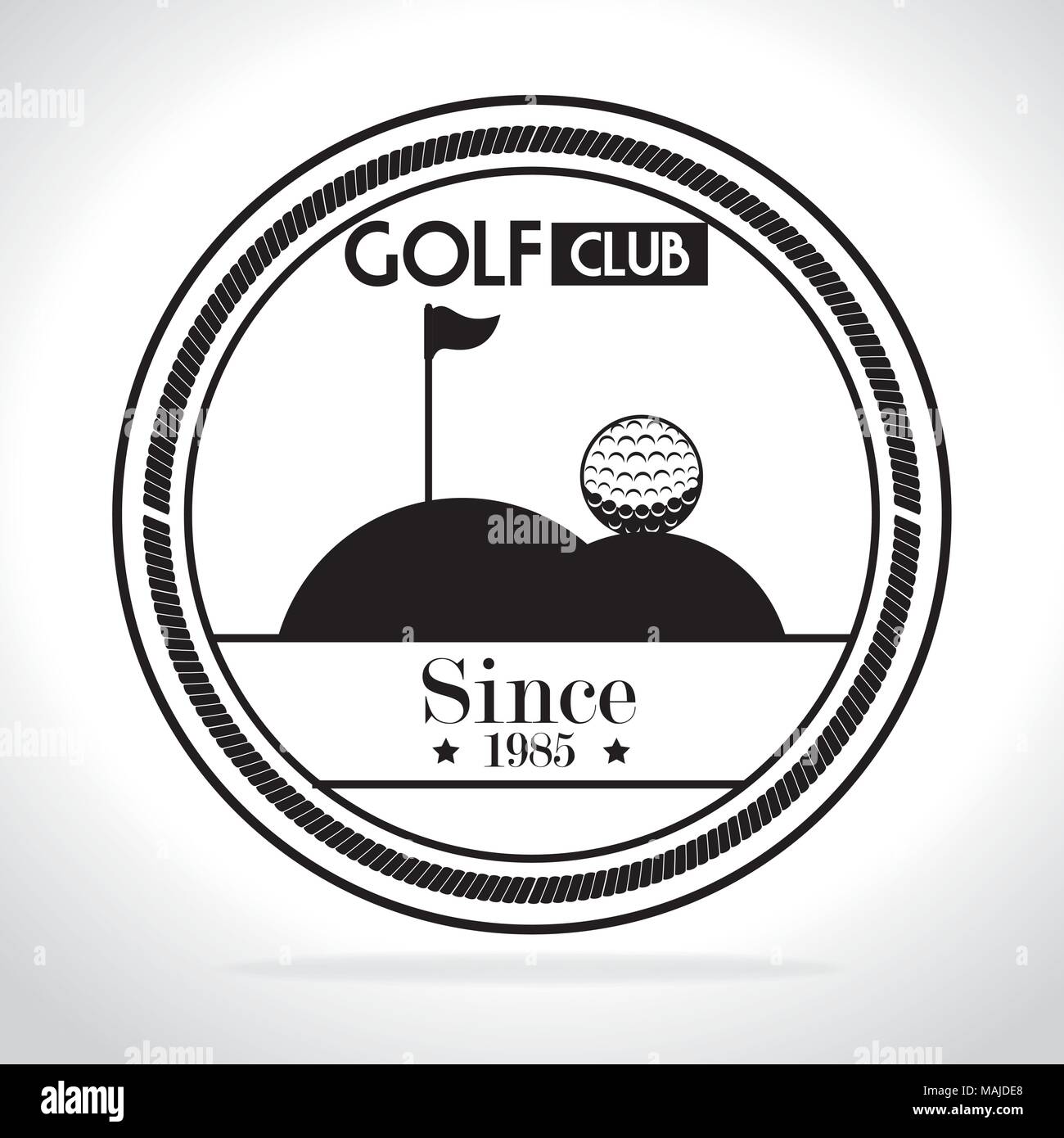 Golf sport design theme, vector illustration eps 10 Stock Vector Image ...
