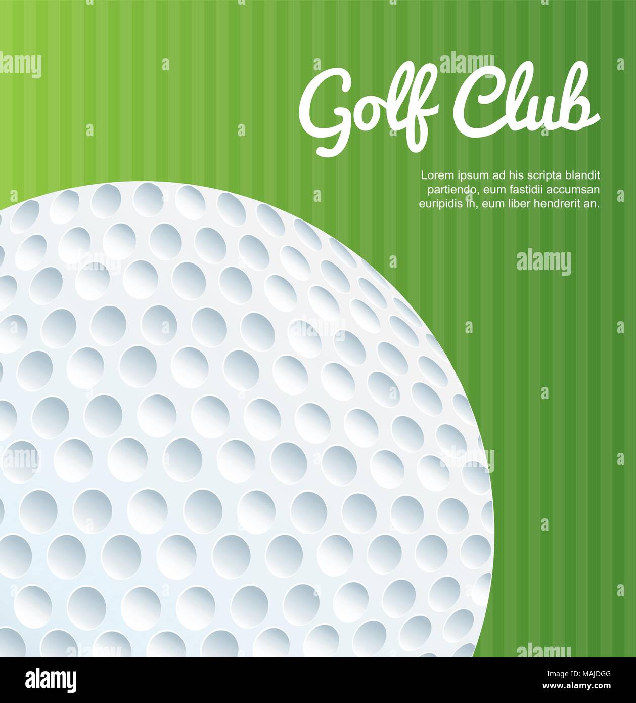 Golf sport design theme, vector illustration eps 10 Stock Vector Image ...