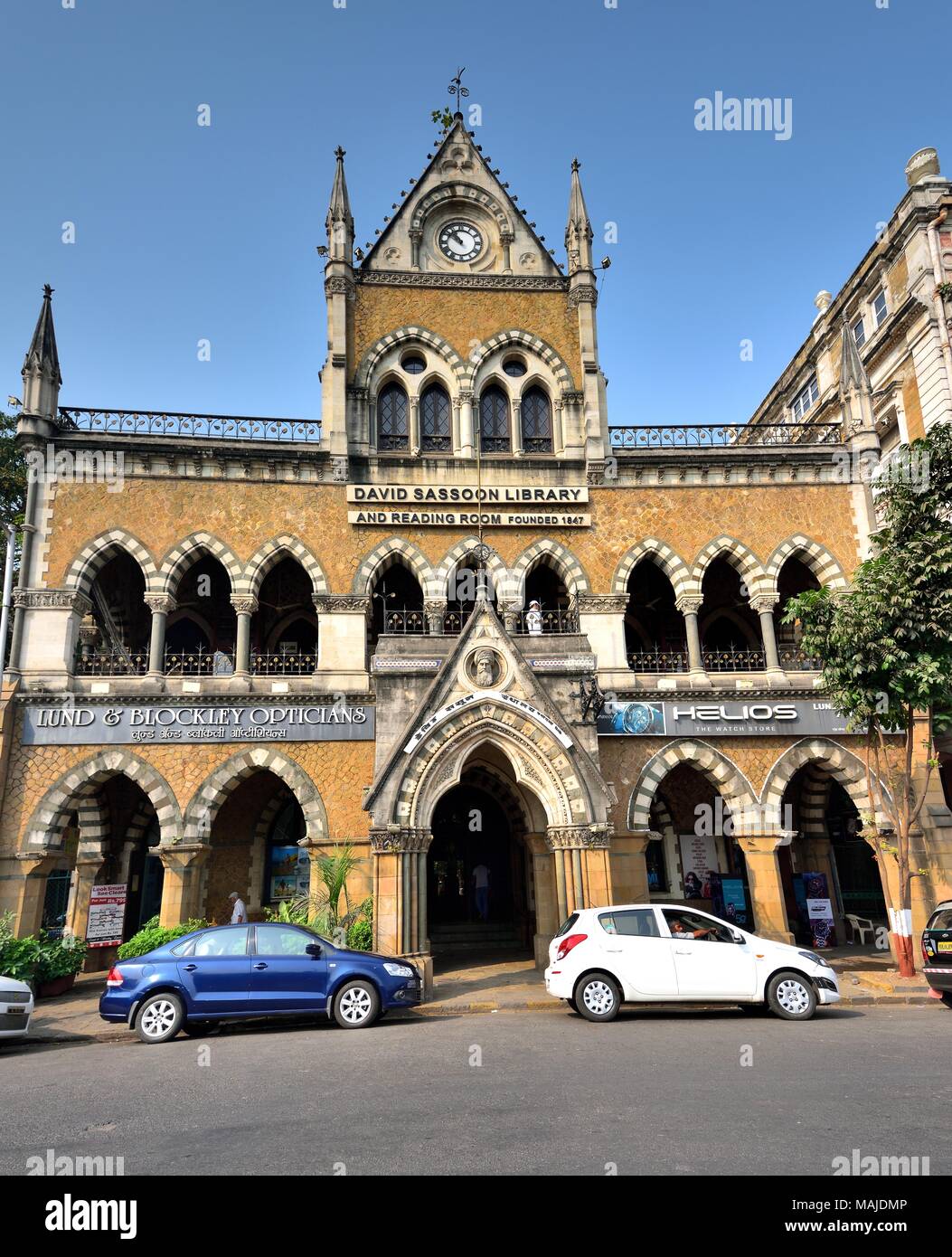 Mumbai, Indai - January 2017:David Sassoon Library and reading room ...