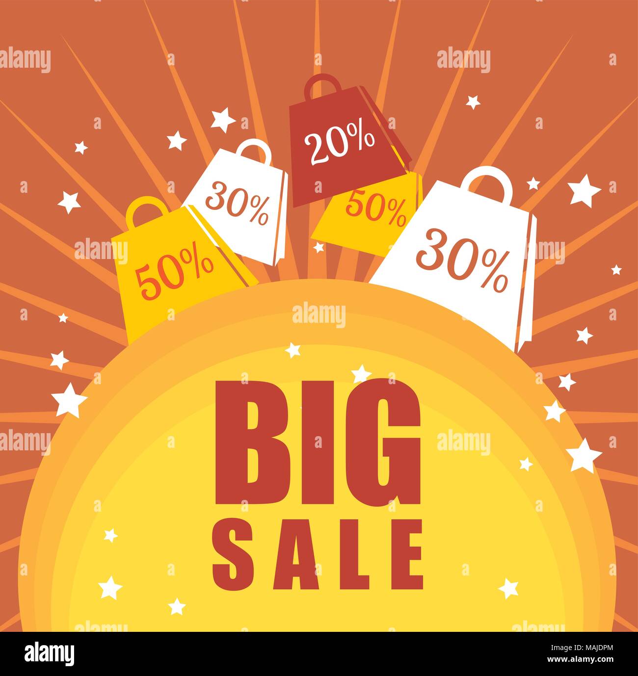 Shopping special offers design, vector illustration eps 10 Stock Vector ...