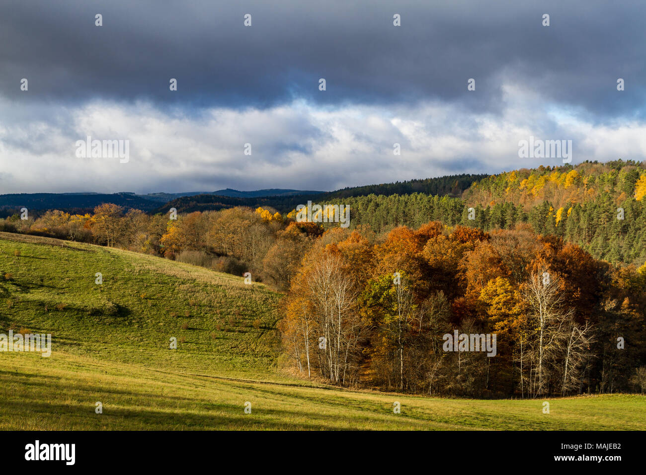 Blick uber den thuringer wald hi-res stock photography and images - Alamy